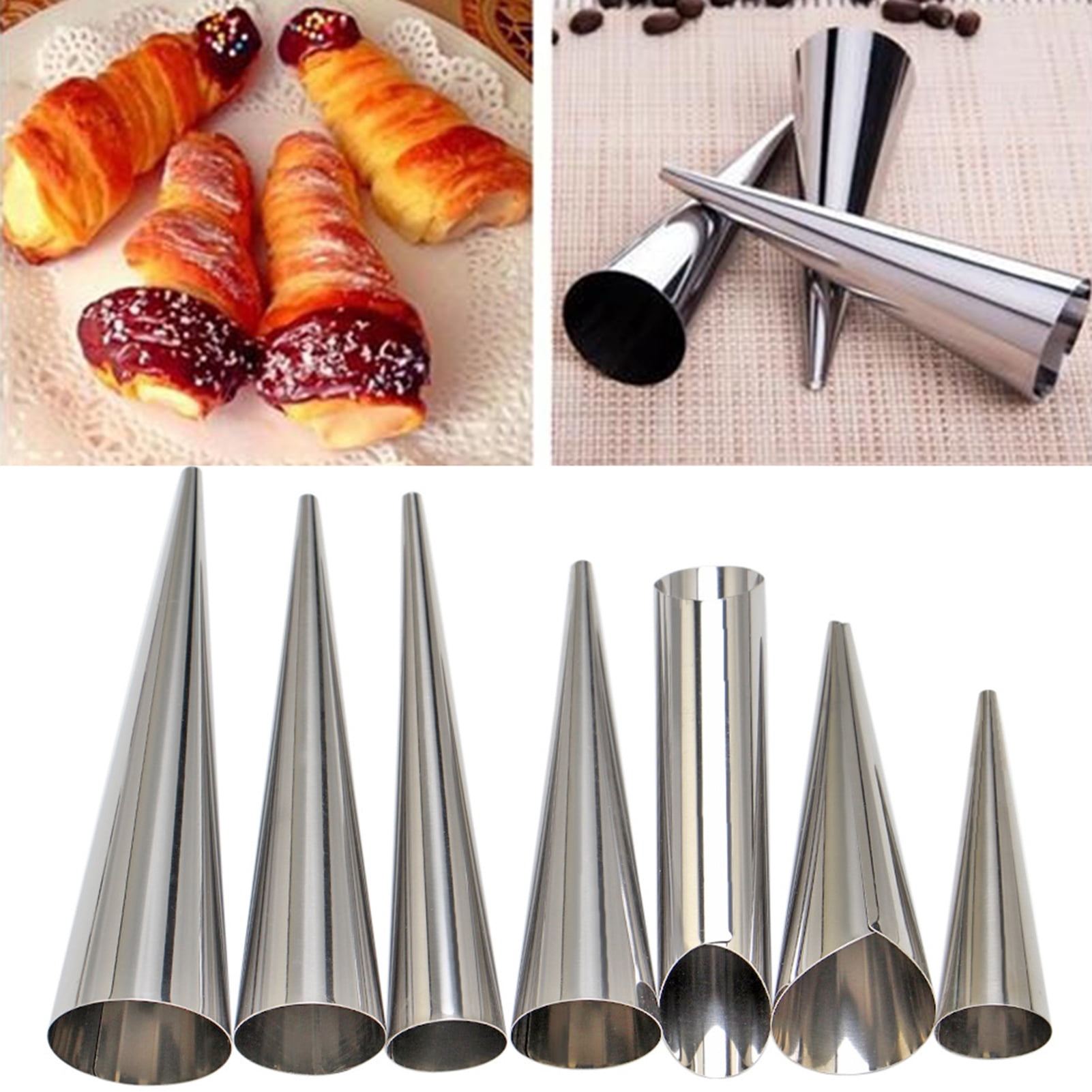 Riguas 1 Set Icing Piping Tip Food Grade Rust-proof Stainless Steel ...