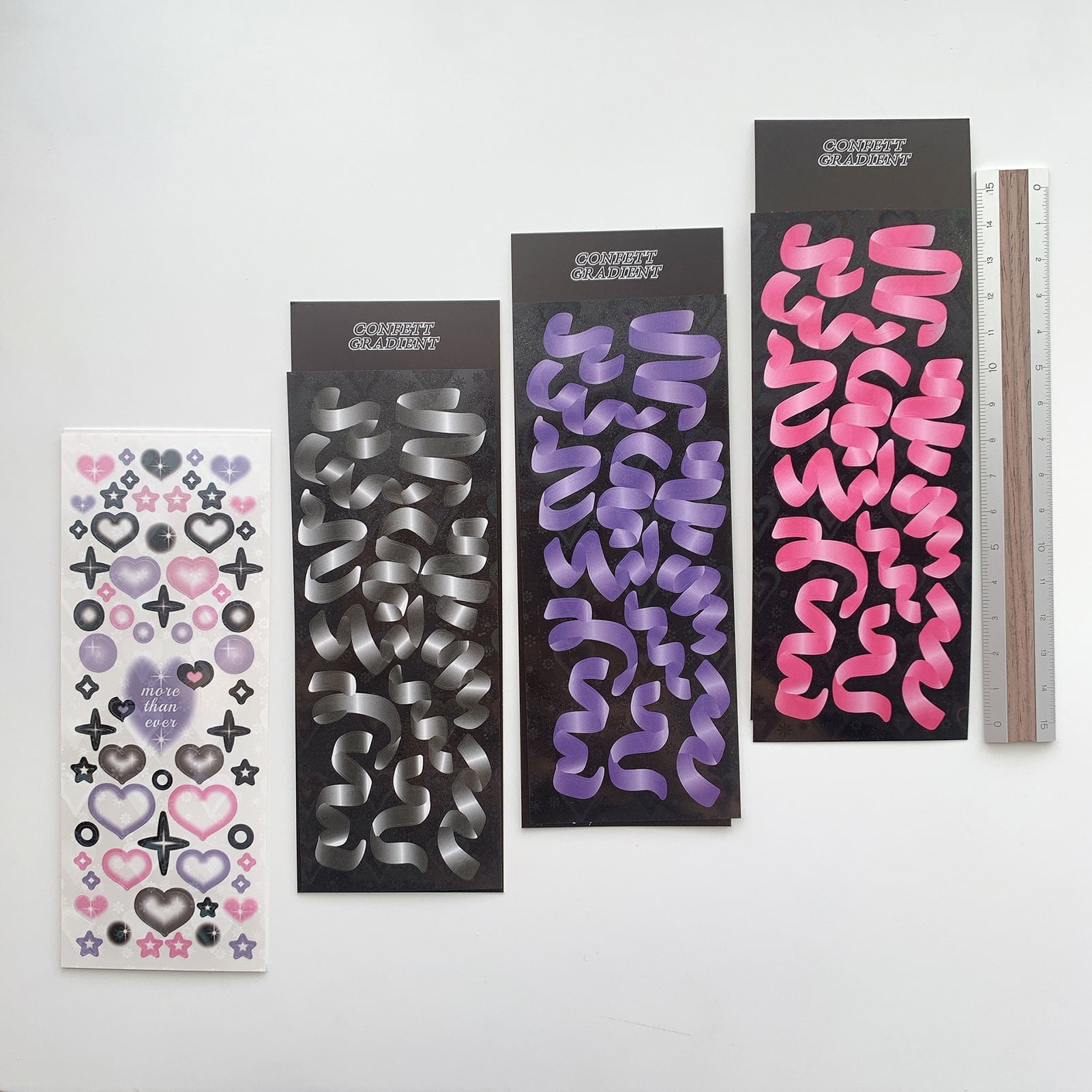 Riguas 1 Sheet Scrapbook Sticker Sweet Cool Style Assorted Peel And ...