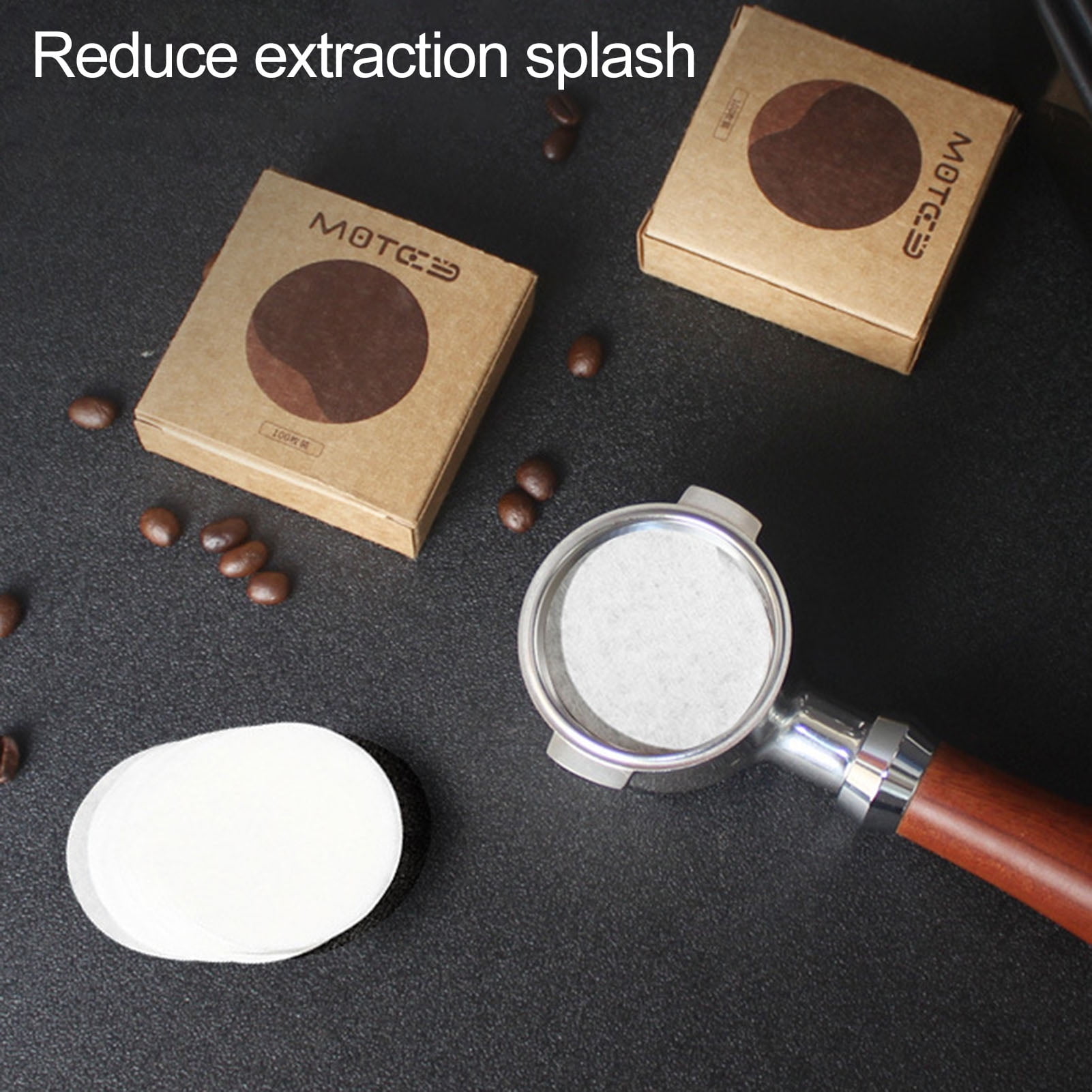 Riguas 100Pcs Filter Paper Food Grade Eco-friendly Lightweight Simple ...