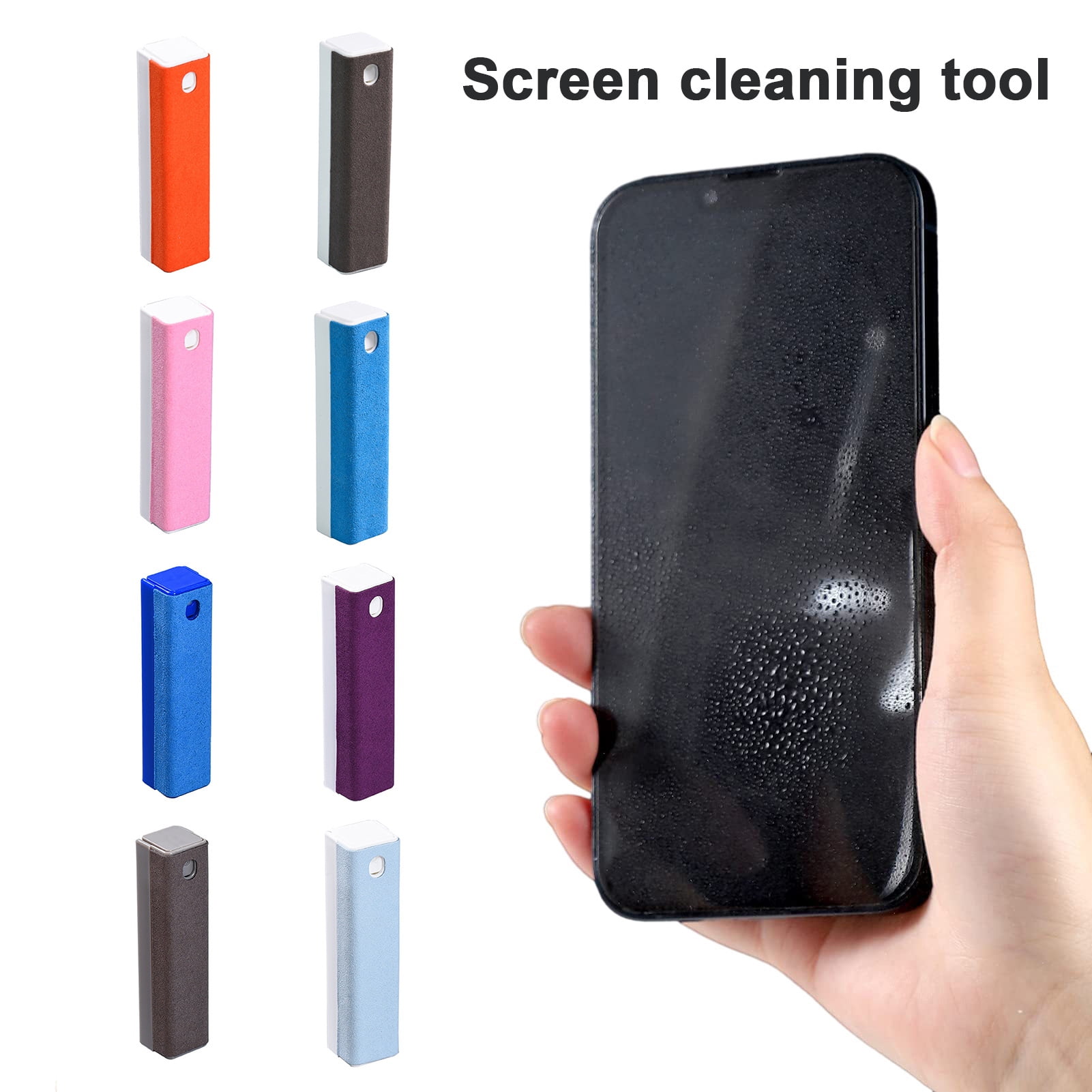 Riguas 15ML Microfiber Cloth Screen Cleaning Spray Versatile Safe ...