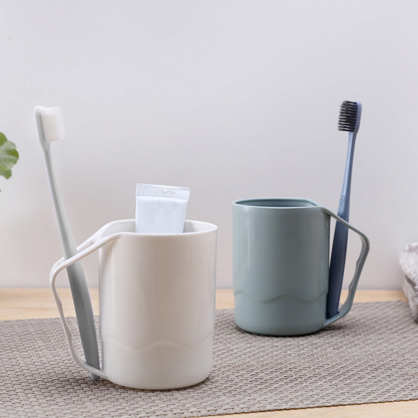 Riguas 350ml Tooth Mug Ergonomic Handle Frosted Inner Wall with ...