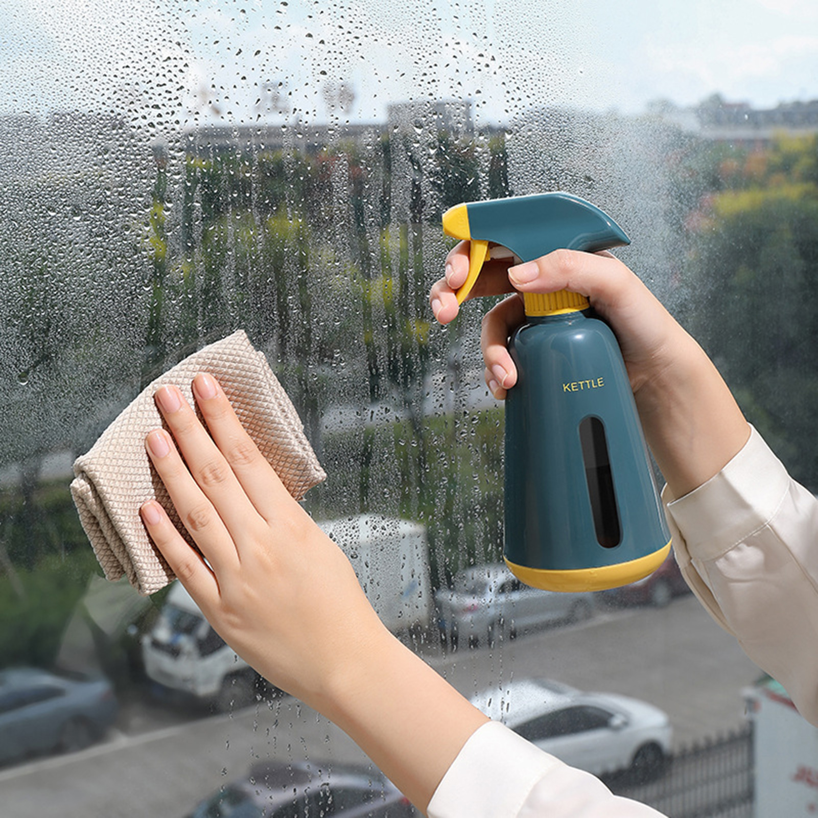 Riguas 400ml Spray Kettle Portable Detachable Anti-leak Home Garden ...