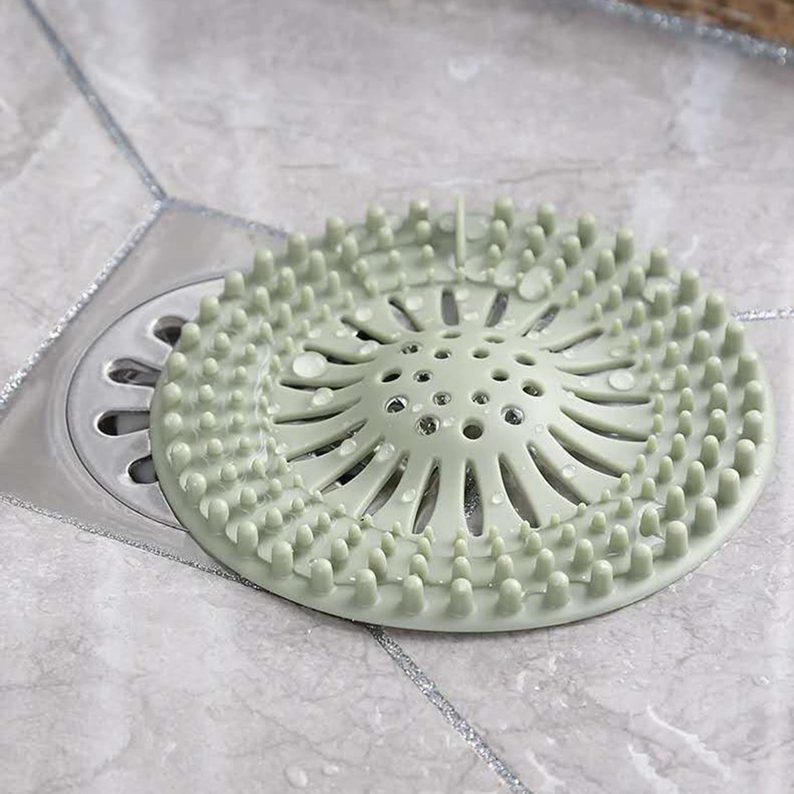 Riguas Anti-clogging TPR Sink Strainer Easy to Install Filter Residue ...