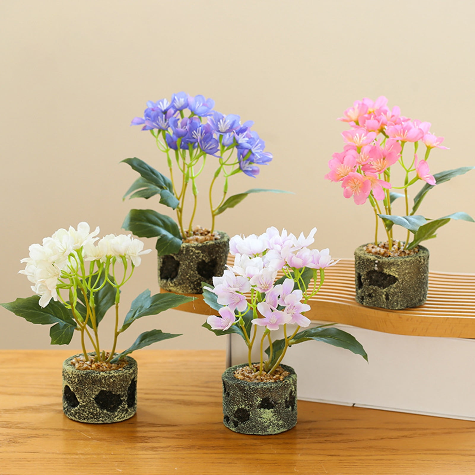 Riguas Artificial Flower Realistic No Watering Not Wither Non-fading ...
