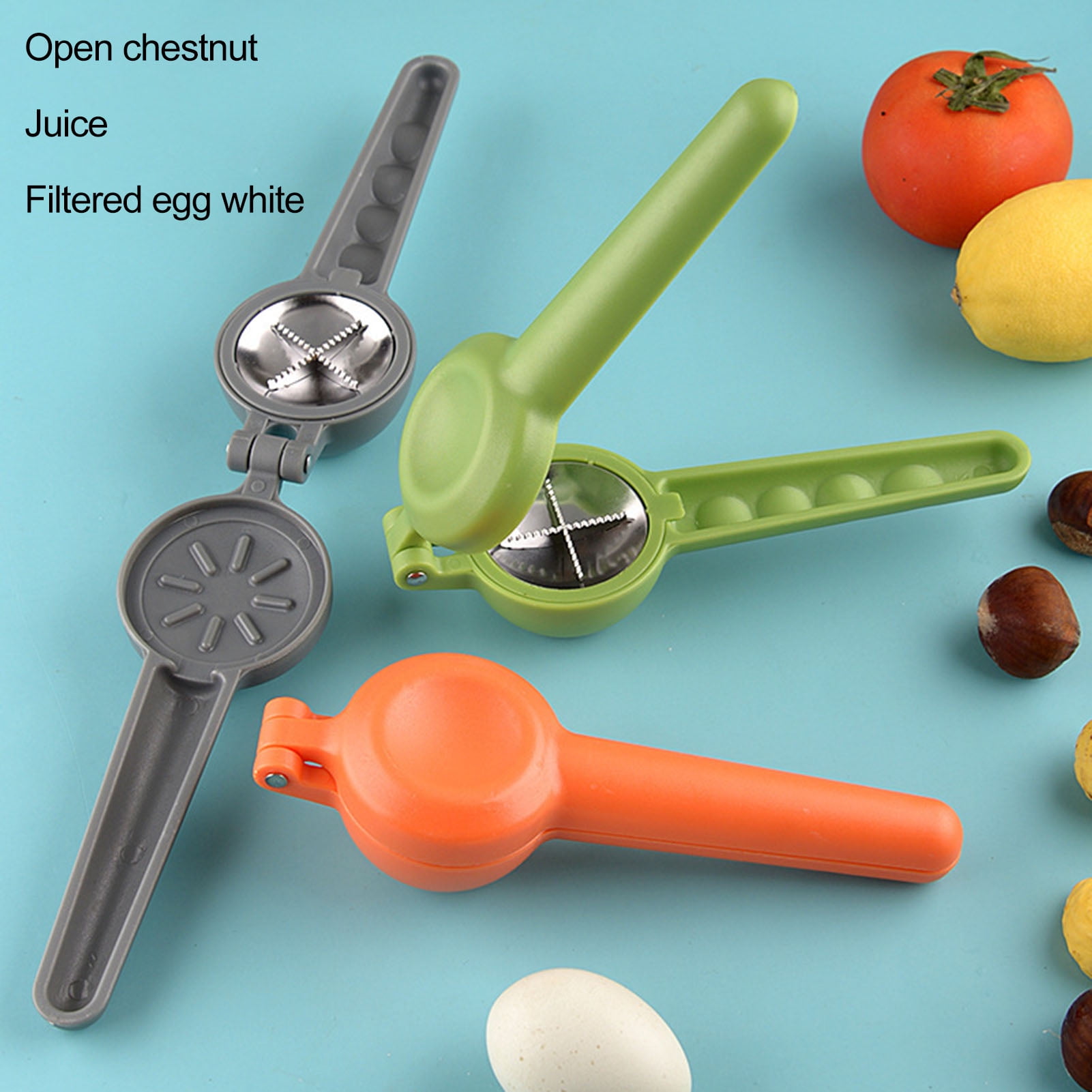 Riguas Chestnut Clip Stainless Steel Fruit Juicer Labor-saving Chestnut ...