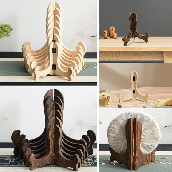 Wood Display Stand 6" - 2, 6, 12, 24, 48, 96 Count, Wooden Cobra Stand ...
