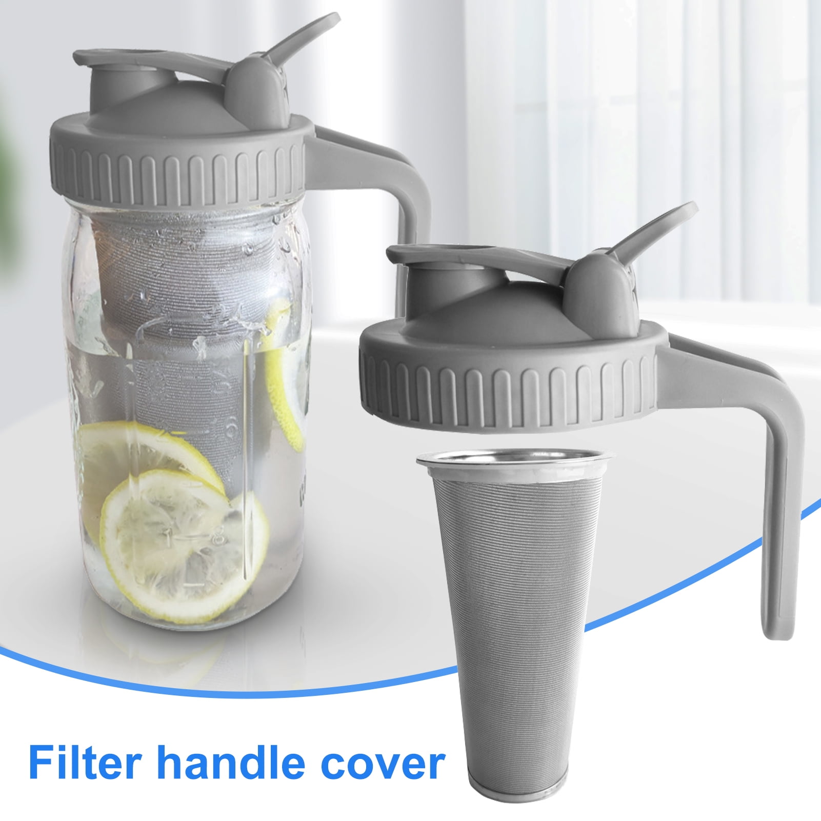 Riguas Filter Cap Effective Easy Clean Metal Practical Quick Drainage ...