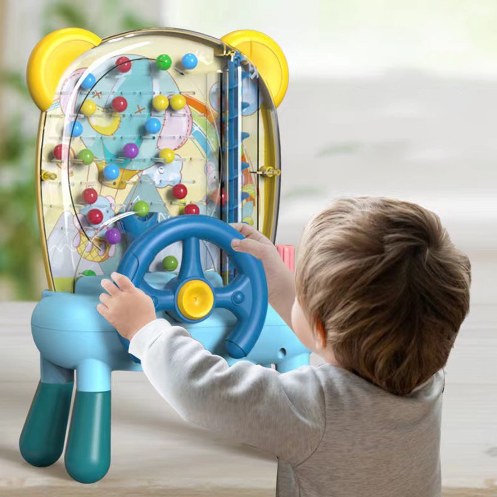 Riguas Game Machine Arcade Game Machine Soft LED Light Music Steering ...