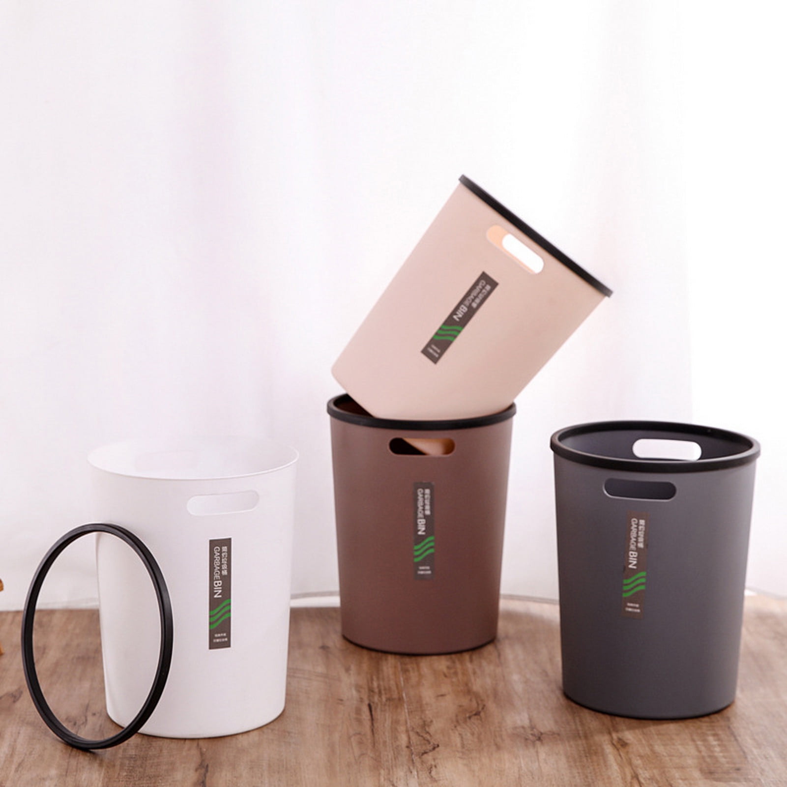 Riguas Garbage Bin Modern Style High Capacity Large Opening ...
