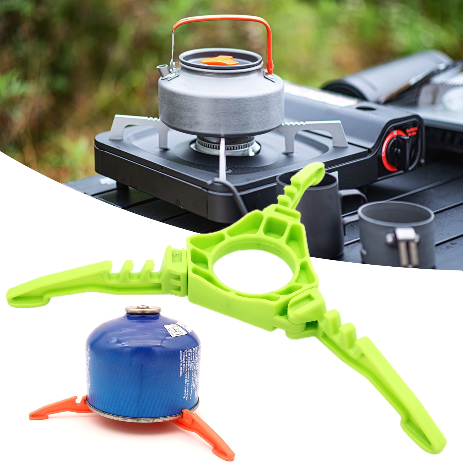 Riguas Gas Tank Bracket Foldable Anti Slip Gas Tank Canister Stand ...