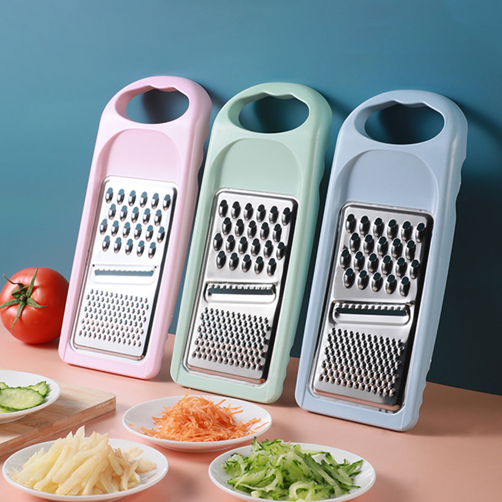 Riguas Potato Grater 3-In-1 Comfortable Grip Stainless Steel Onion ...