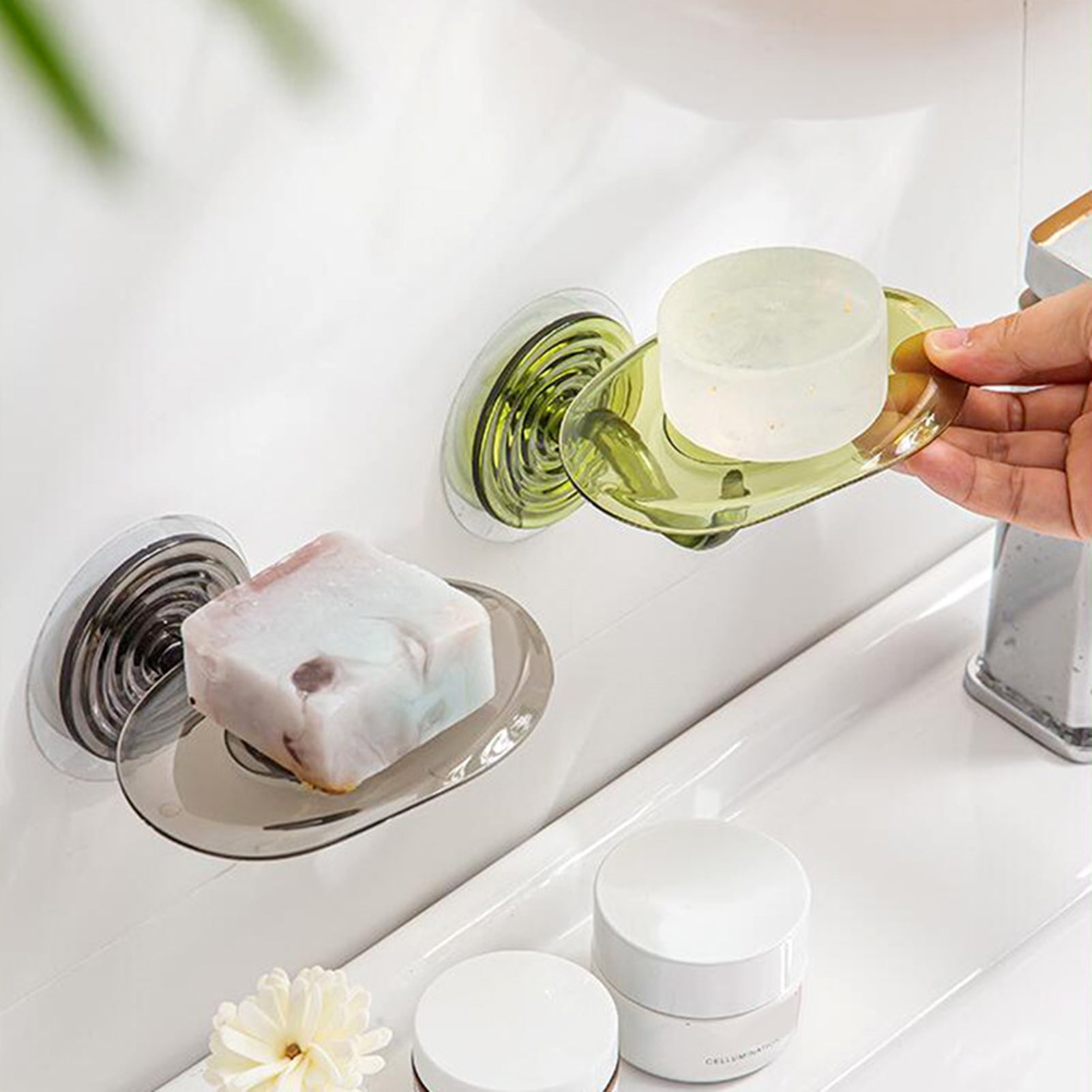Riguas Soap Rack Drainage Design Lotus Leaves Creative Anti-falling ...