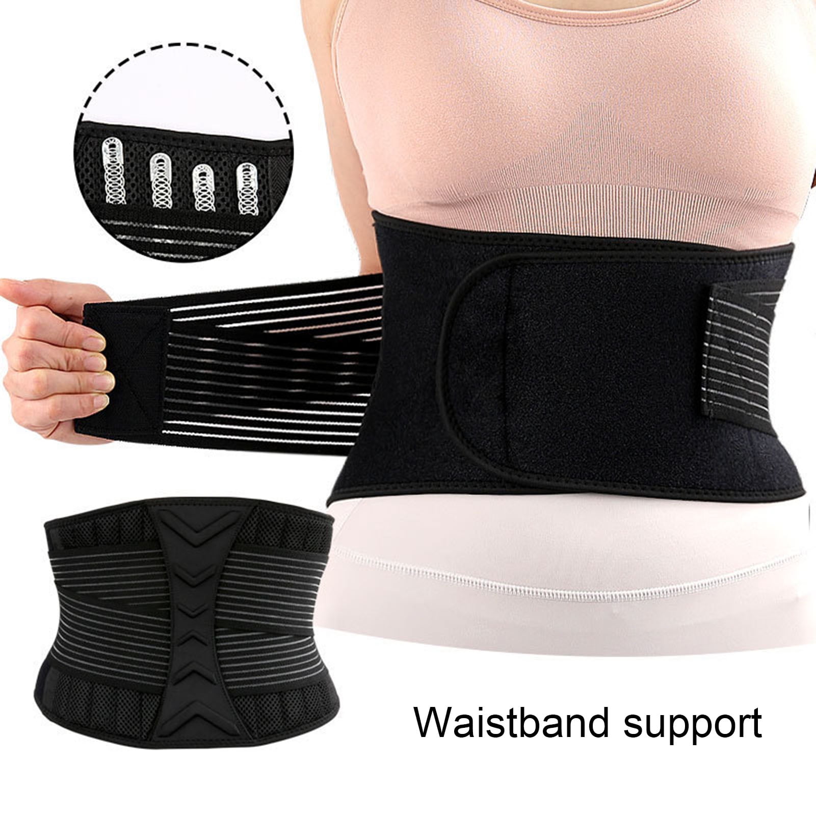 Riguas Sprots Waist Protection Belt Weight Lifting Deep Squat Spring ...