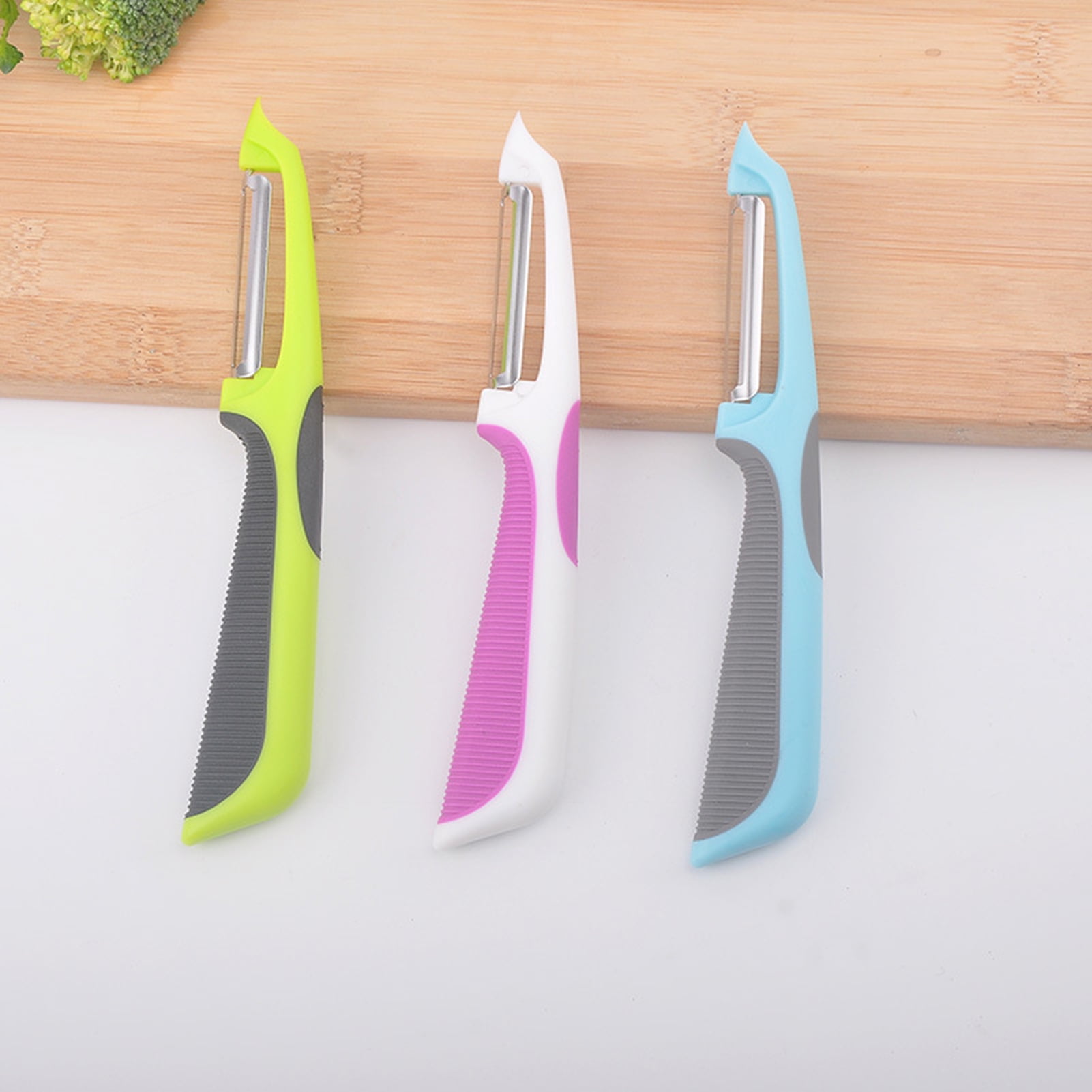 Riguas Vegetable Peeler Fruit Peeling Cutter Ergonomic Design Stainless ...
