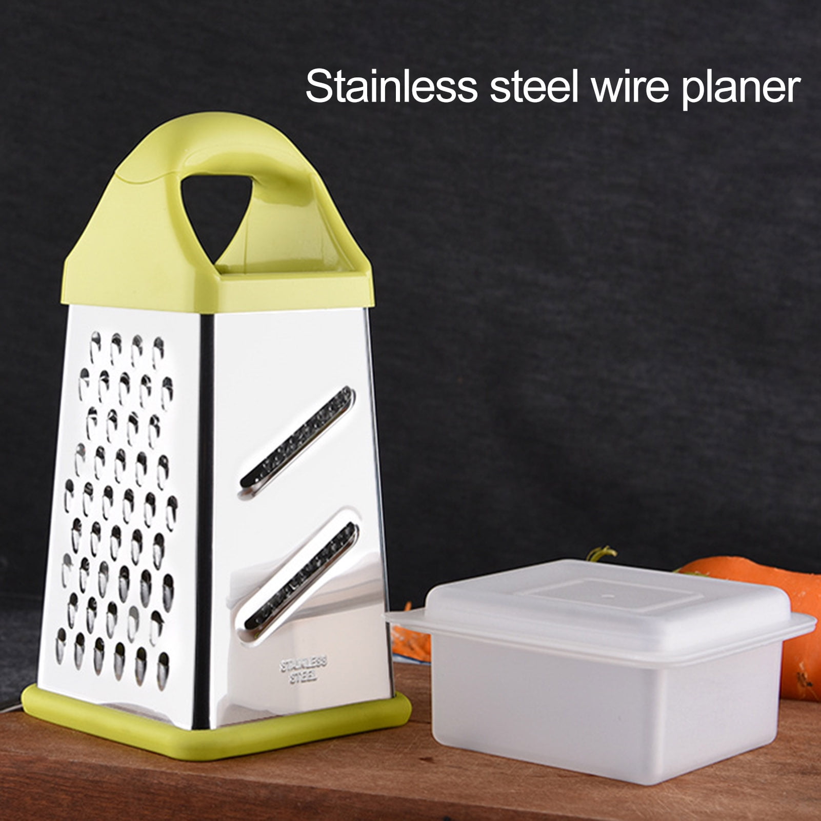Riguas Vegetable Slicer Non-Slip Base Mirror Polish Ergonomic Handle ...