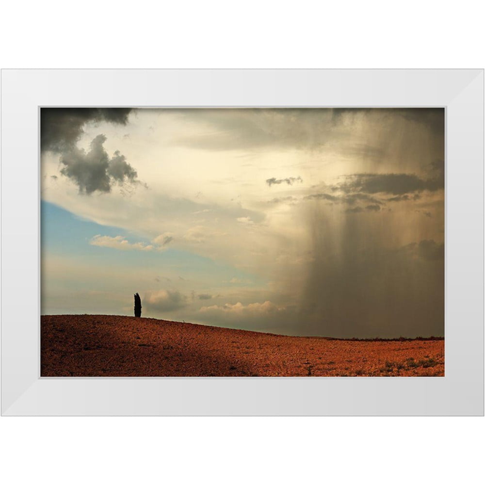 Riha, Milan 14x11 White Modern Wood Framed Museum Art Print Titled ...