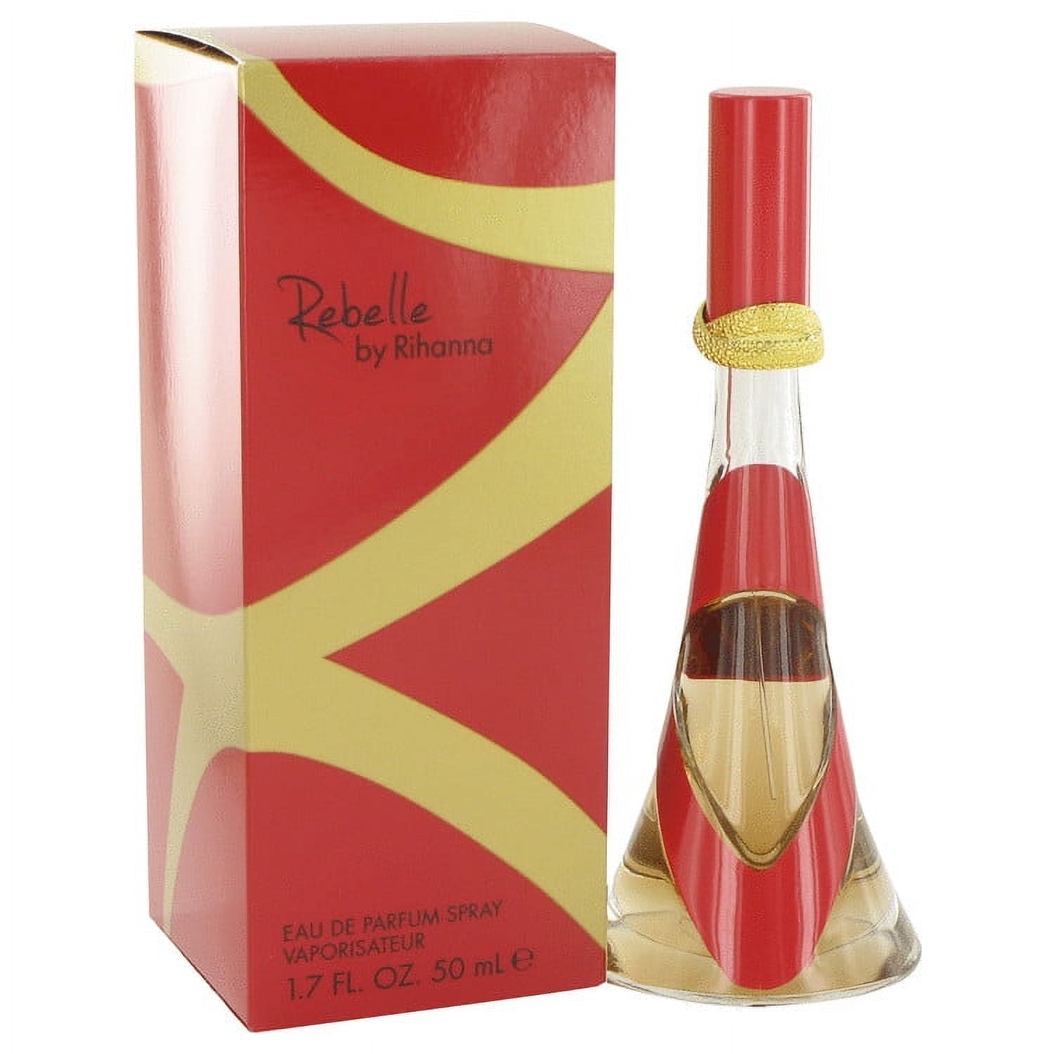 Rihanna Rebelle, Eau de Parfum Spray for Women, Caribbean Inspired, 1.7 ...