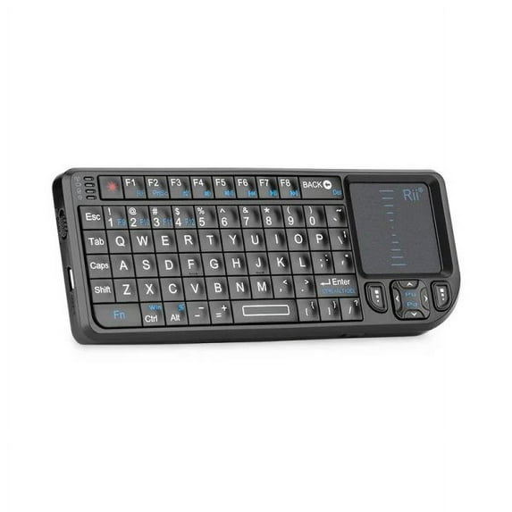 Rii K01V3 Mini Wireless Keyboard with Backlight Laser Pointer ...
