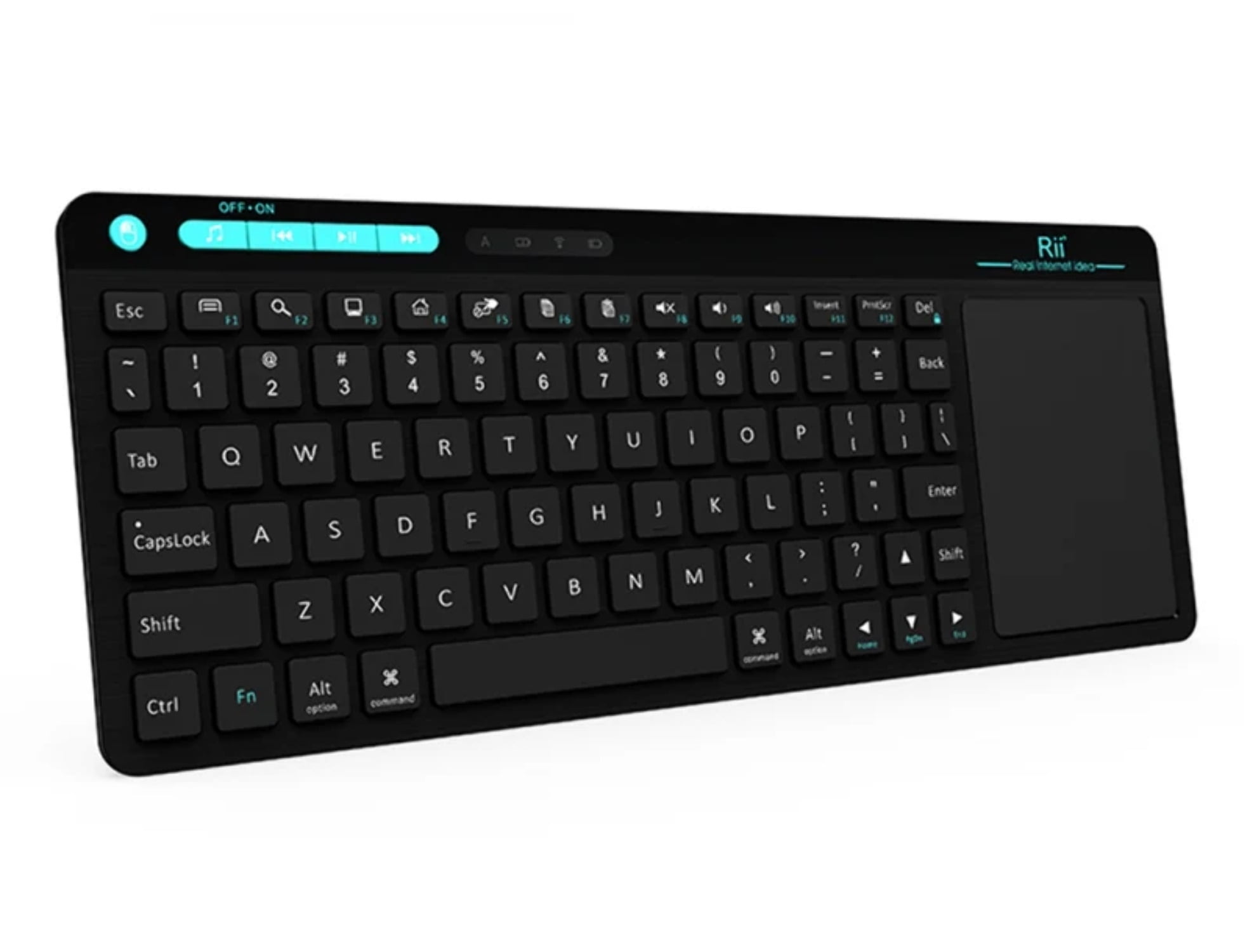 Rii K18 Wireless Keyboard with Trackpad - Walmart.com