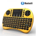 Rii i8+ BT Mini Wireless Bluetooth Backlight Touchpad Keyboard with ...