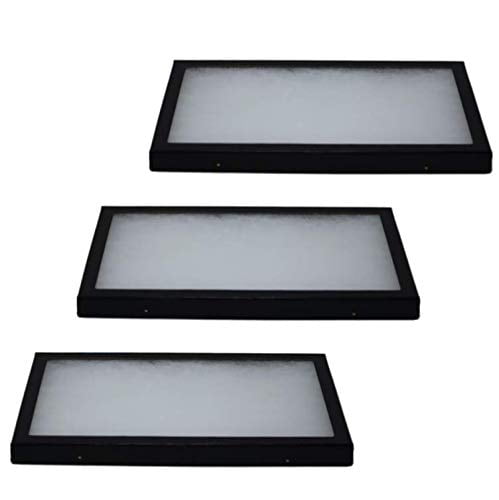 Southern Star Displays Riker Glass Top Display Cases 3pk 12