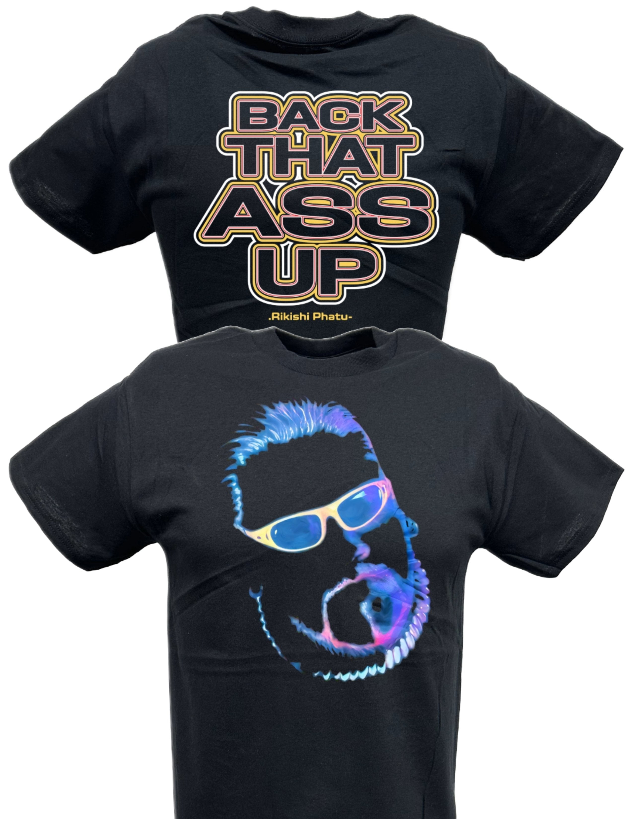 Rikishi Phatu Too Cool Back Up T-shirt-M - Walmart.com