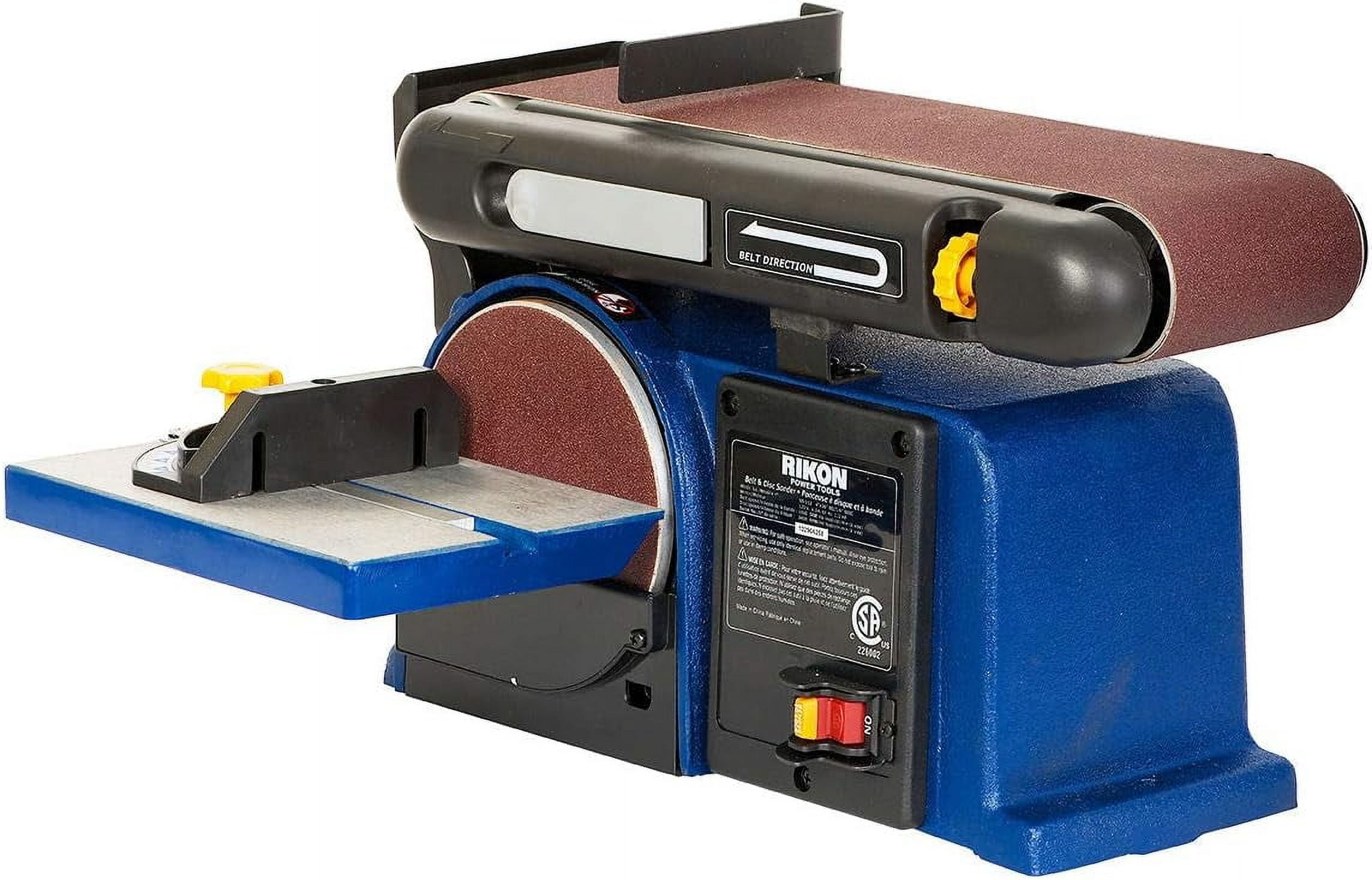 Rikon 50-112 4-Inch x 36-Inch Belt 6-Inch Disc Sander - Walmart.com