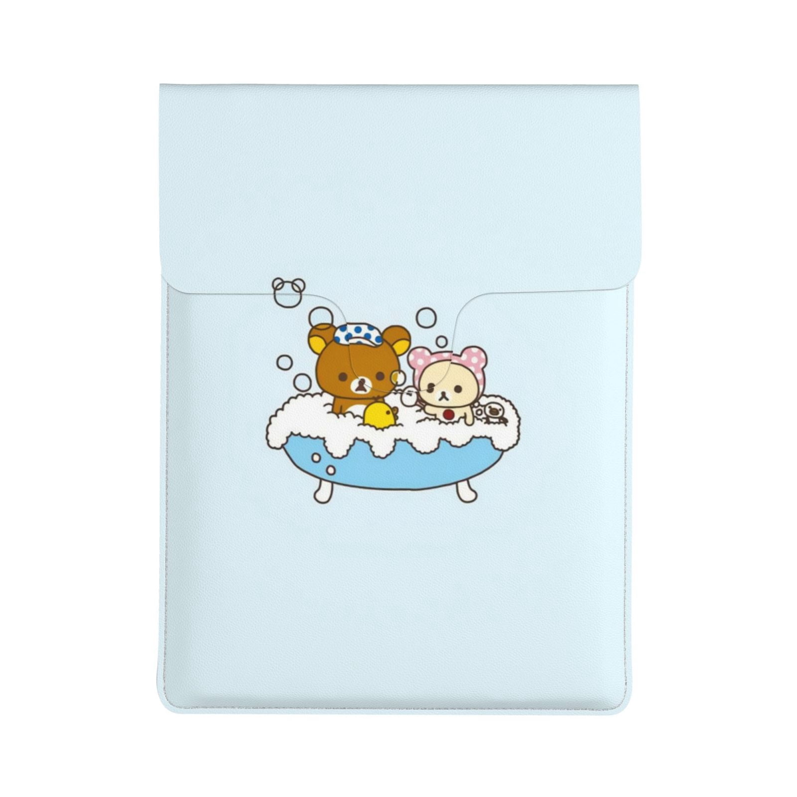 Rilakkuma Leather Laptop Sleeve Computer Case Notebook Cover -13-Inch ...