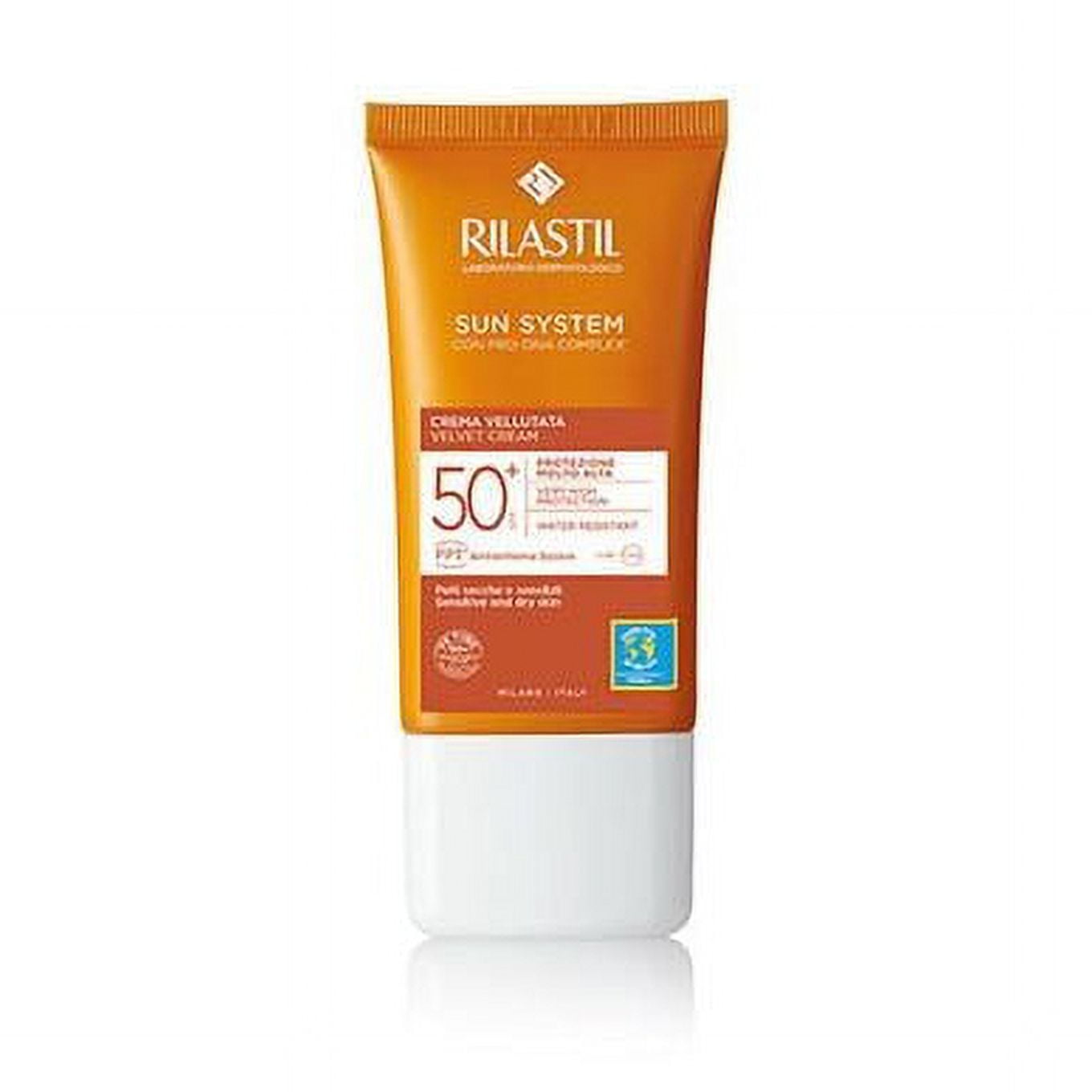 Rilastil Sun System Velvet Cream SPF 50+ 50ml – High Protection Velvet ...