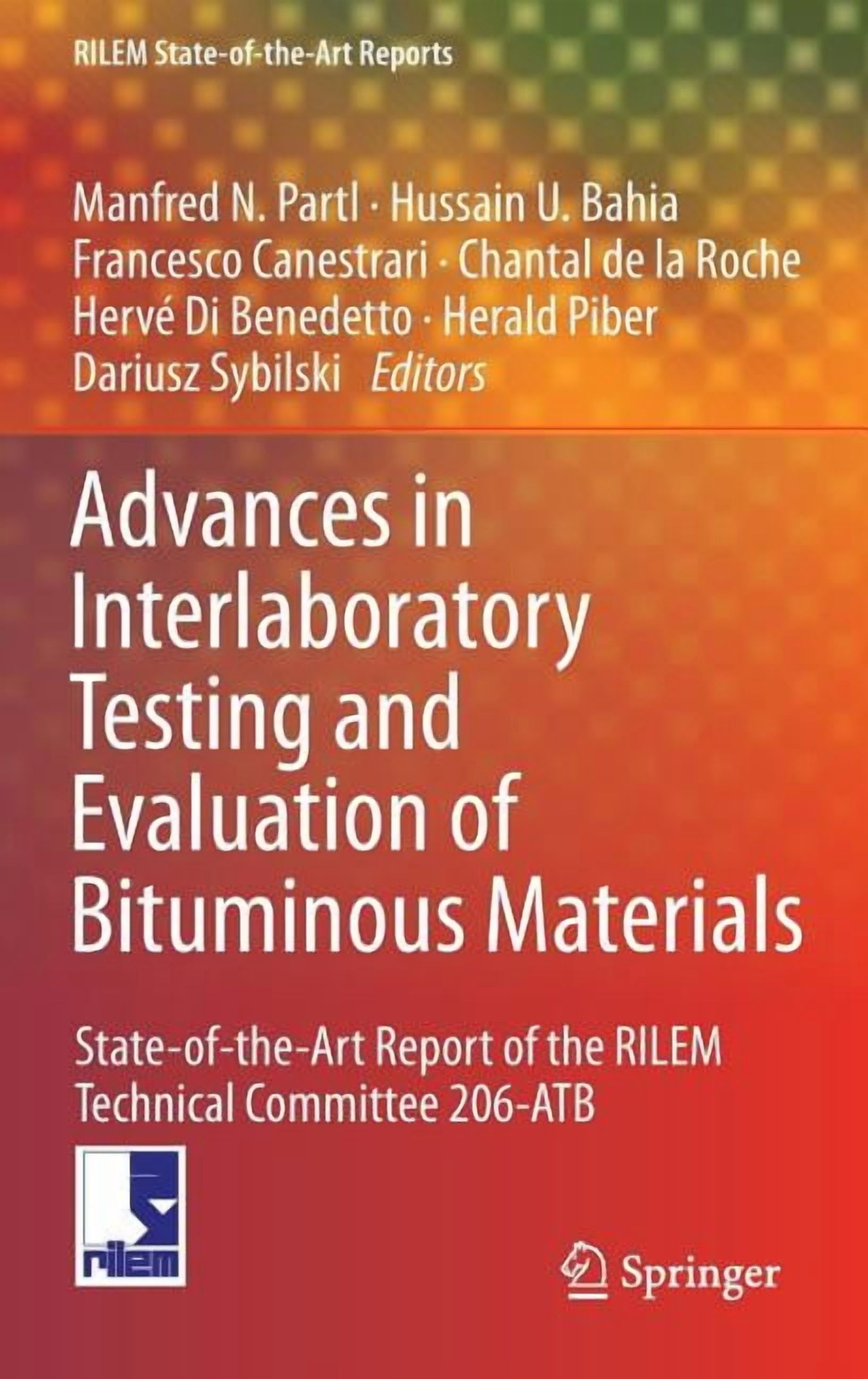 Rilem State-Of-The-Art Reports Advances in Interlaboratory Testing and ...