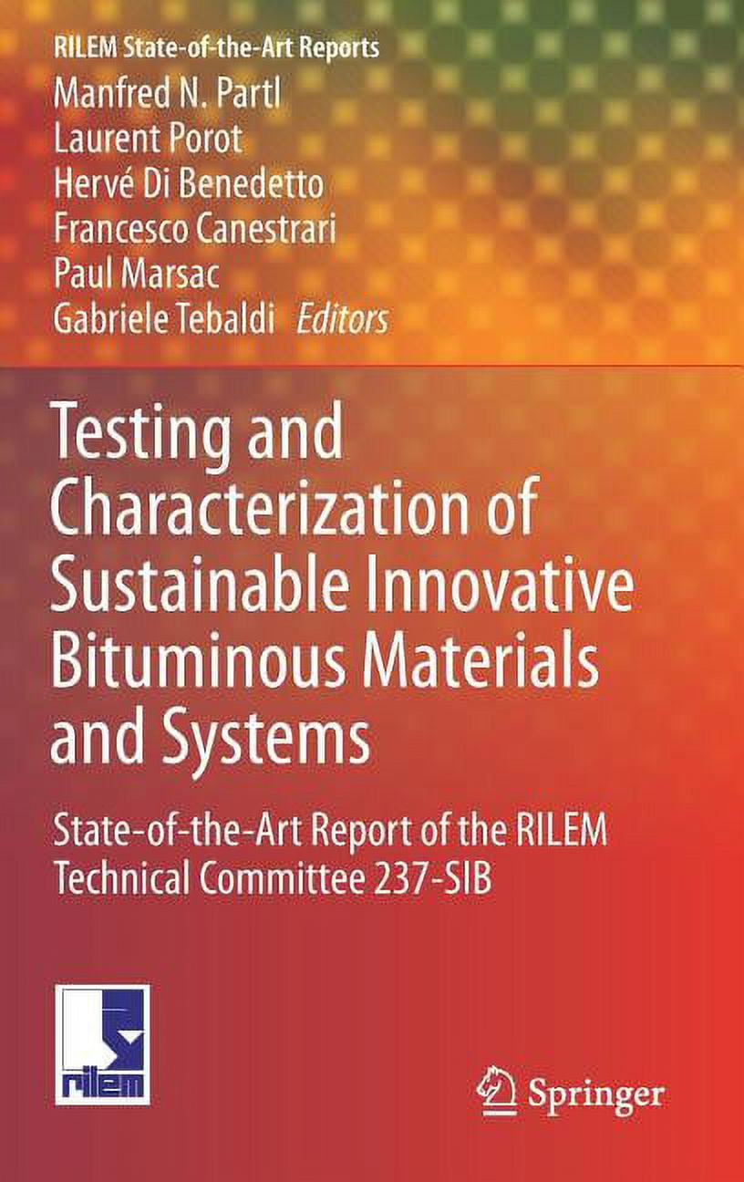Rilem State-Of-The-Art Reports Testing and Characterization of ...
