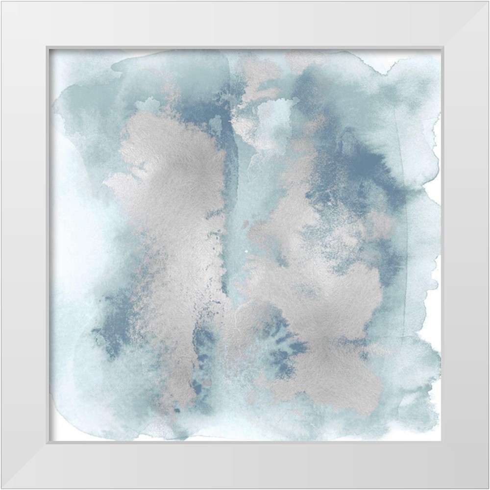 Riley, Bella 15x15 White Modern Wood Framed Museum Art Print Titled ...