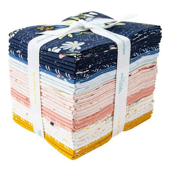 Riley Blake - Between the Pages Fat Quarter Bundle 28 pcs - Walmart.com
