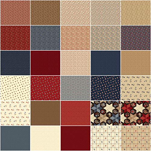Riley Blake Designs Fabric Seeds of Glory 10 Inch Stacker, 42 Pcs ...