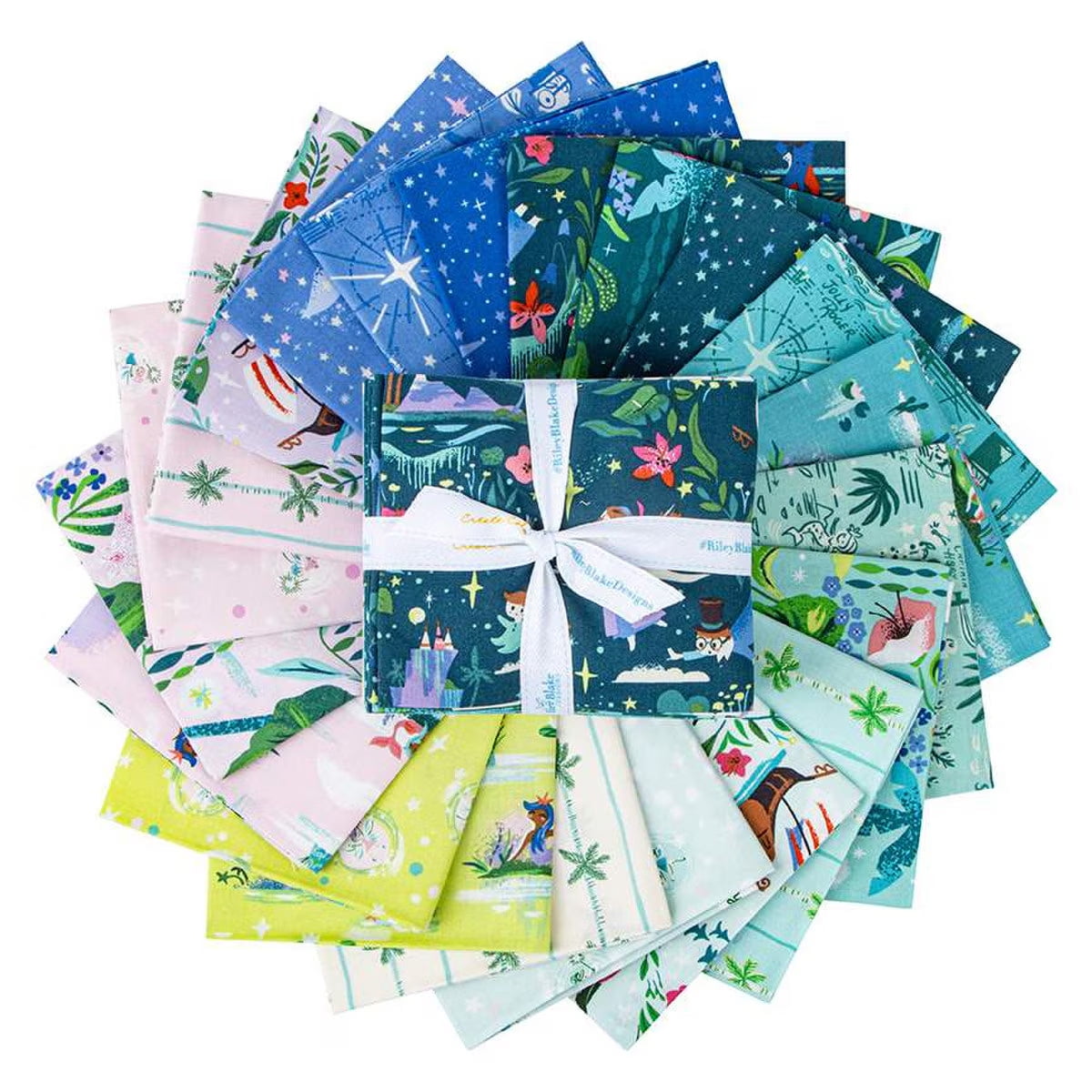 Riley Blake - Forever Neverland Fat Quarter Bundle by Jill Howarth 21 ...