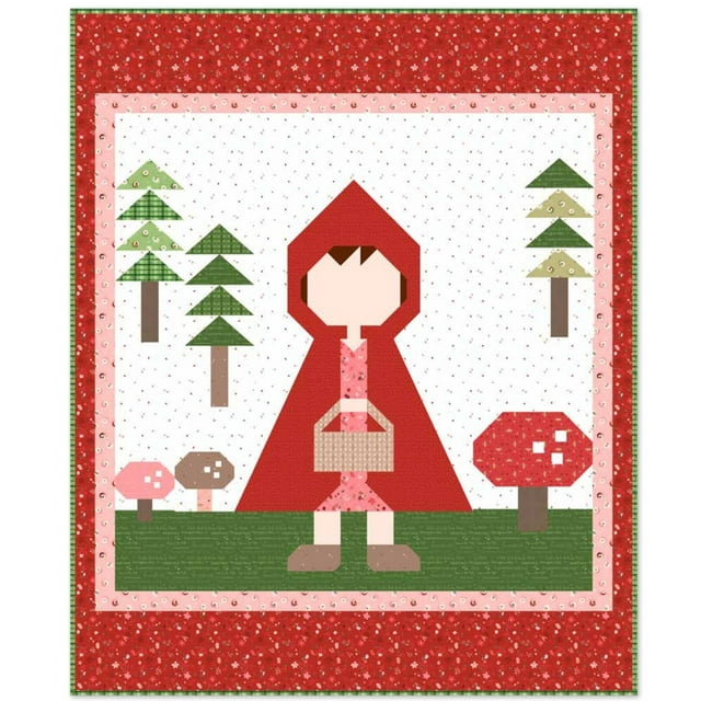 Riley Blake Little Red Quilt Kit Featuring Jennifer Long To Grandma's ...