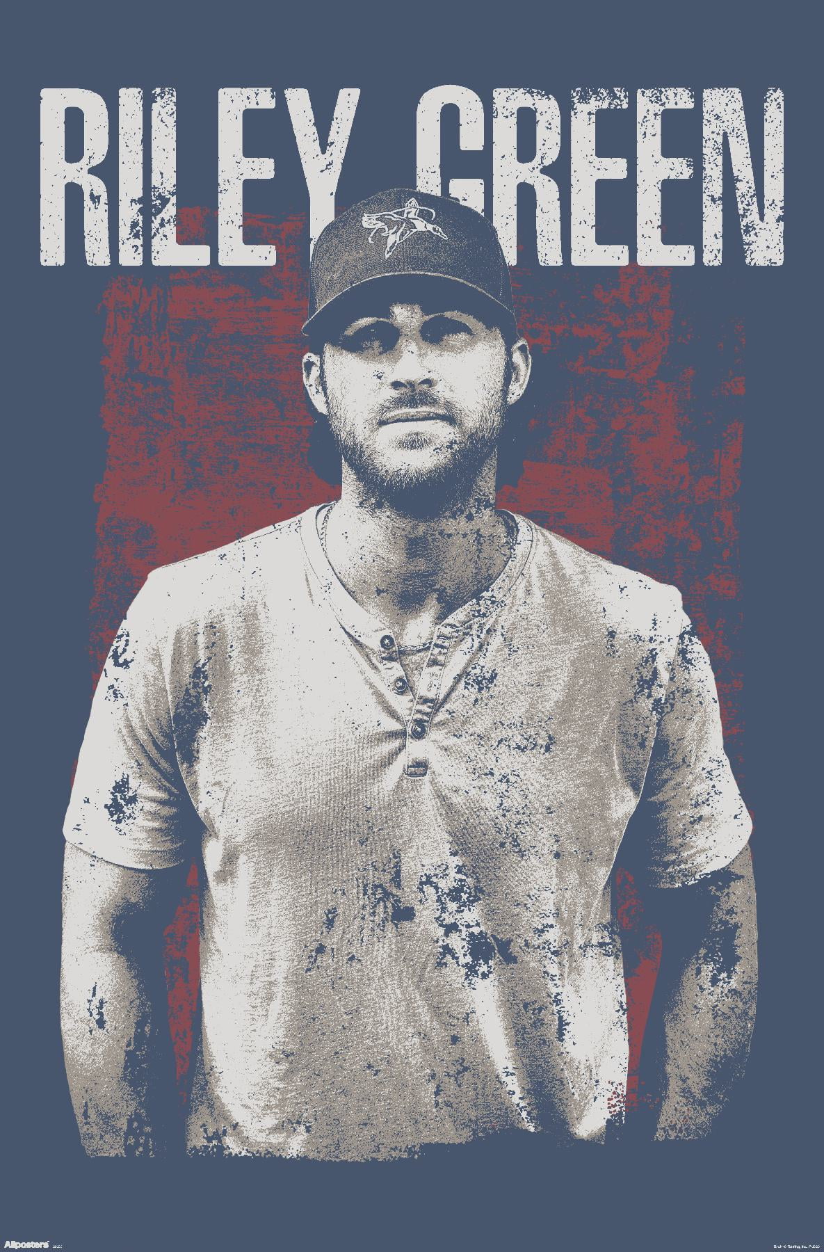 Riley Green - Grunge Wall Poster, 14.725" x 22.375" - Walmart.com