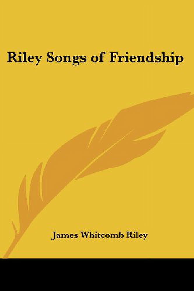 Pre-Owned Riley Songs of Friendship Paperback - Walmart.com
