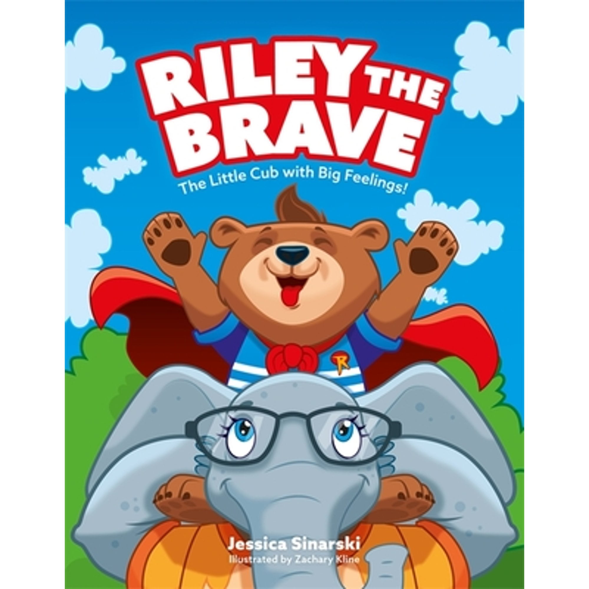 Pre-Owned Riley the Brave - The Little Cub with Big Feelings!: Help for ...