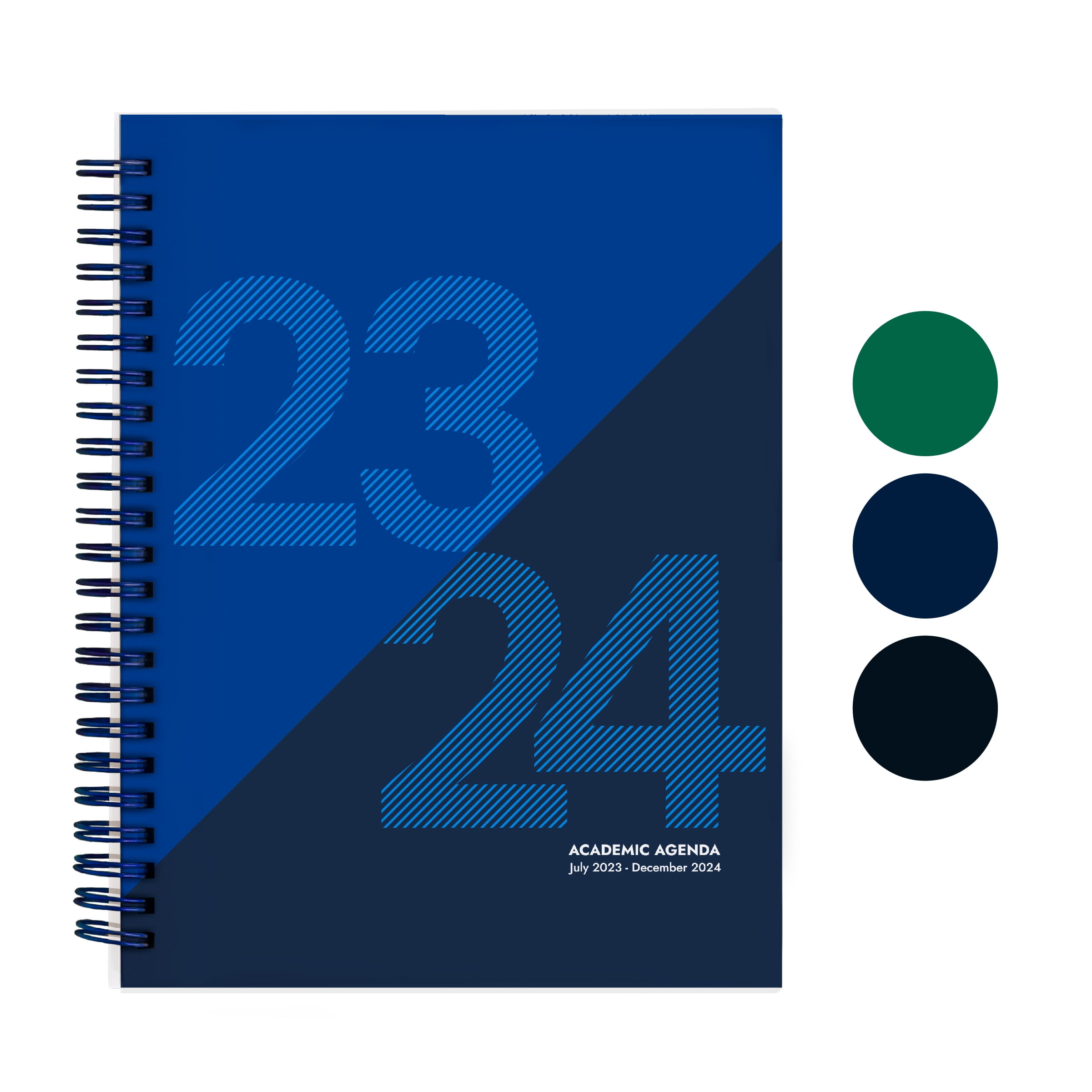 Rileys & Co 2023-2024 18-Month Academic Weekly Planner - (8 x 6 inches ...