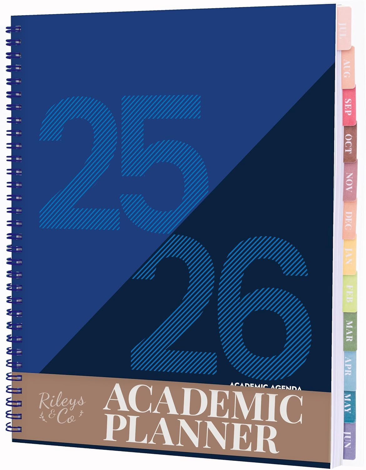 Rileys & Co 2025-2026 12-month Geographic Academic Weekly & Monthly ...