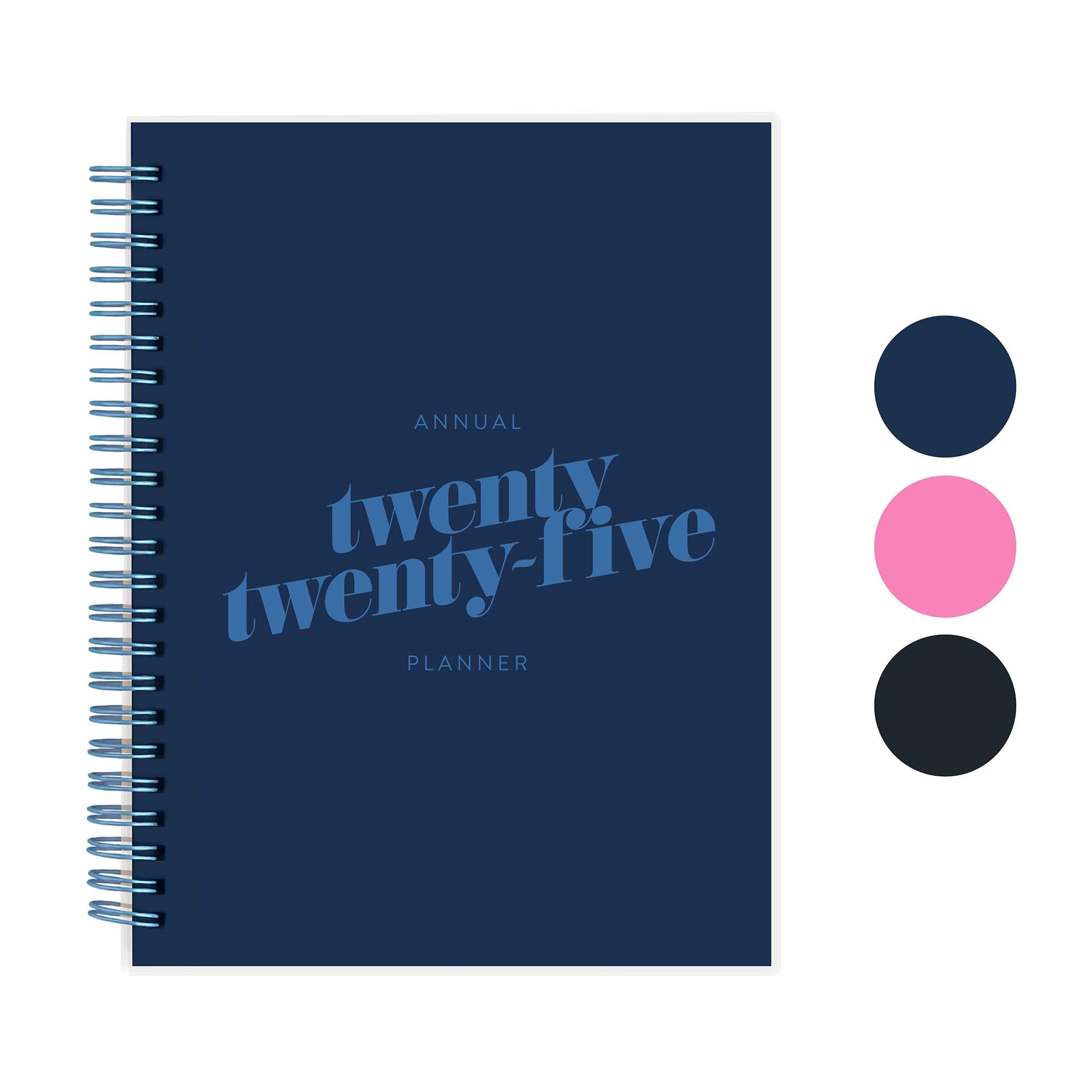 Rileys & Co 2025 Diagonal Weekly Planner - Annual Weekly & Monthly ...
