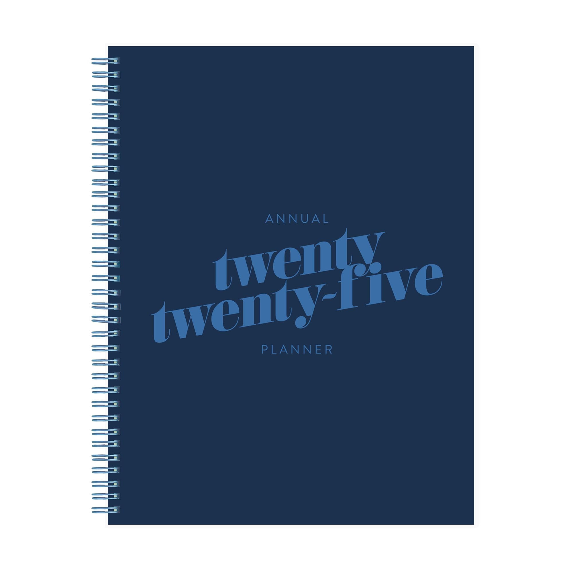 Rileys & Co 2025 Diagonal Weekly Planner - Annual Weekly & Monthly ...