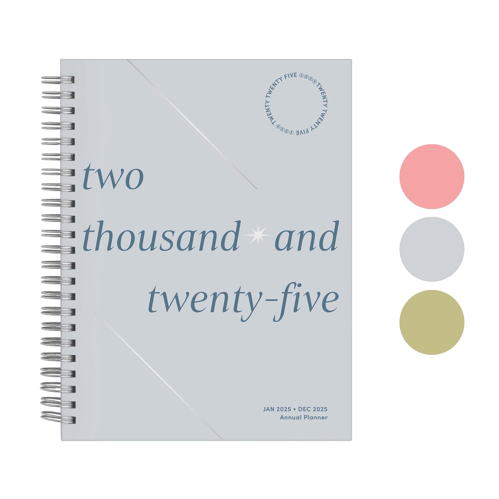 Rileys & Co 2025 Serif Weekly Planner - Annual Weekly & Monthly Agenda ...
