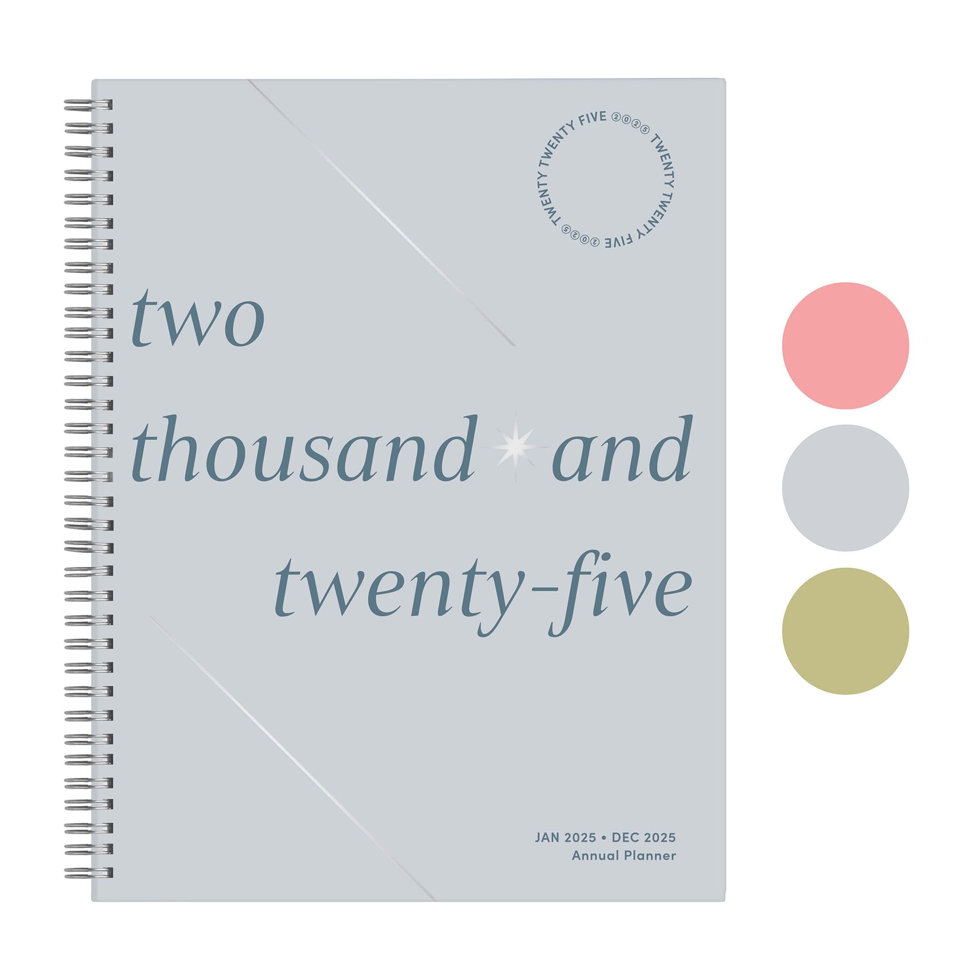 Rileys & Co 2025 Serif Weekly Planner - Annual Weekly & Monthly Agenda ...