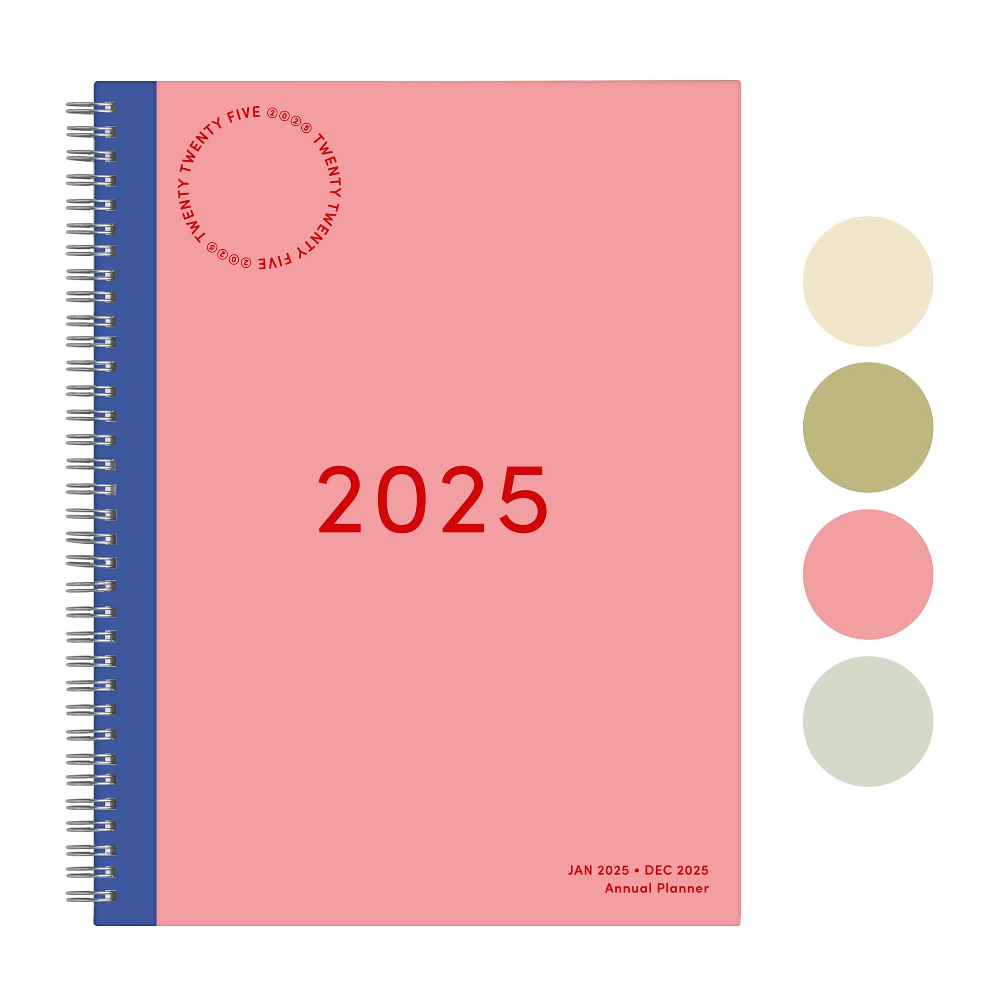 Rileys & Co 2025 Simple Weekly Planner - Annual Weekly & Monthly Agenda ...