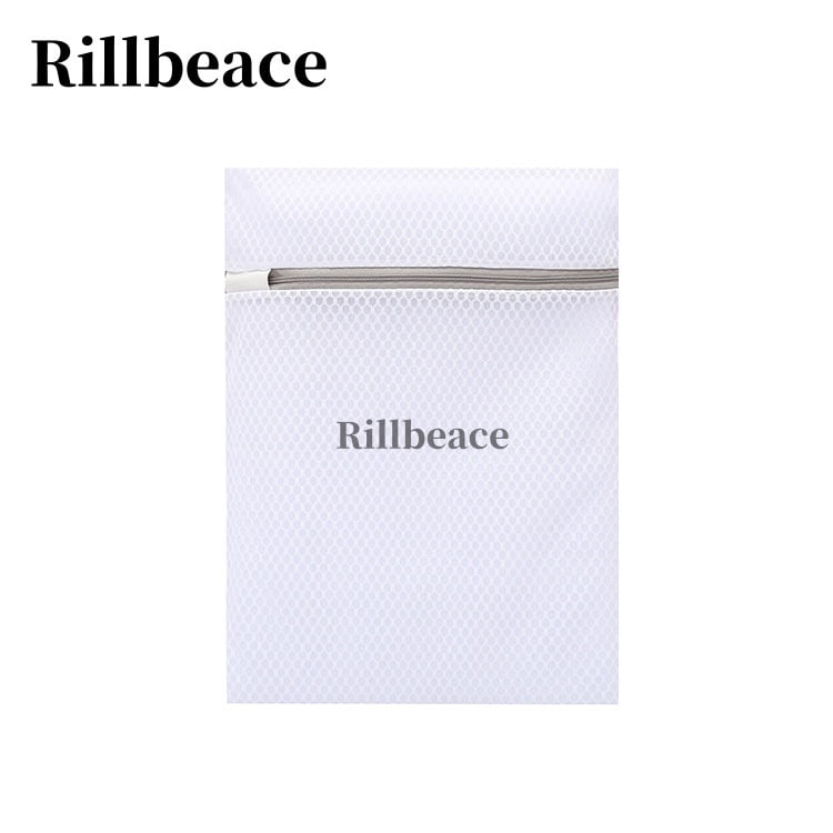 Rillbeace Premium Mesh Laundry Bags with Sturdy Zipper for Delicates ...