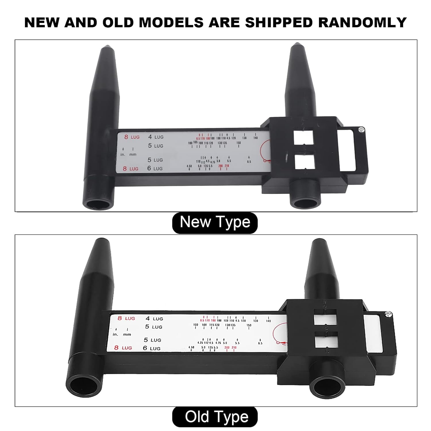 Rim Bolt Pattern Measuring Tool,Car Wheel Rim Bolt Pattern Sliding ...