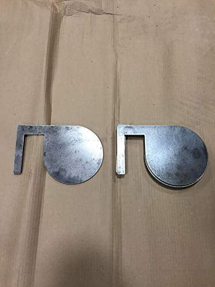 Rimfire .22 Dueling Tree DIY Kit Steel Shooting Target (6) 6" Paddles ...