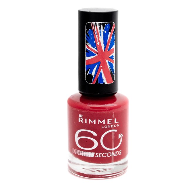 Rimmel 60 Seconds Nail Polish, Red, Steady, Go - Walmart.com